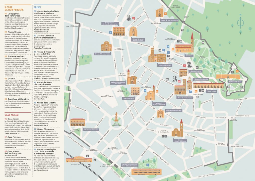 Mappe Arezzo - agenzia di comunicazione visiva e grafica pubblicitaria